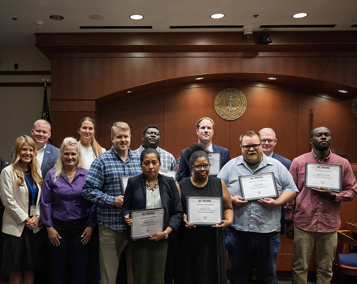 Aramark Correctional Services Celebrates First IN2WORK Graduation in a ...