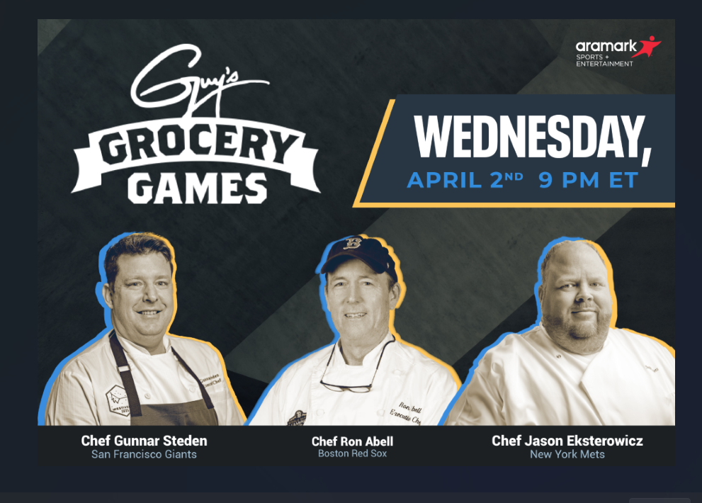 Chefs Compete on Guys Grocery Games - Aramark