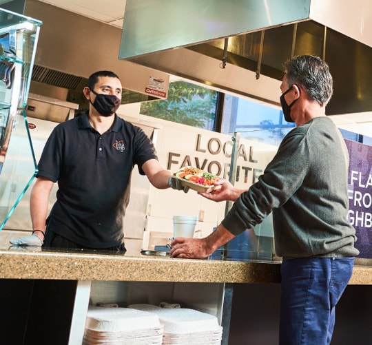 Local Restaurant Row - Aramark